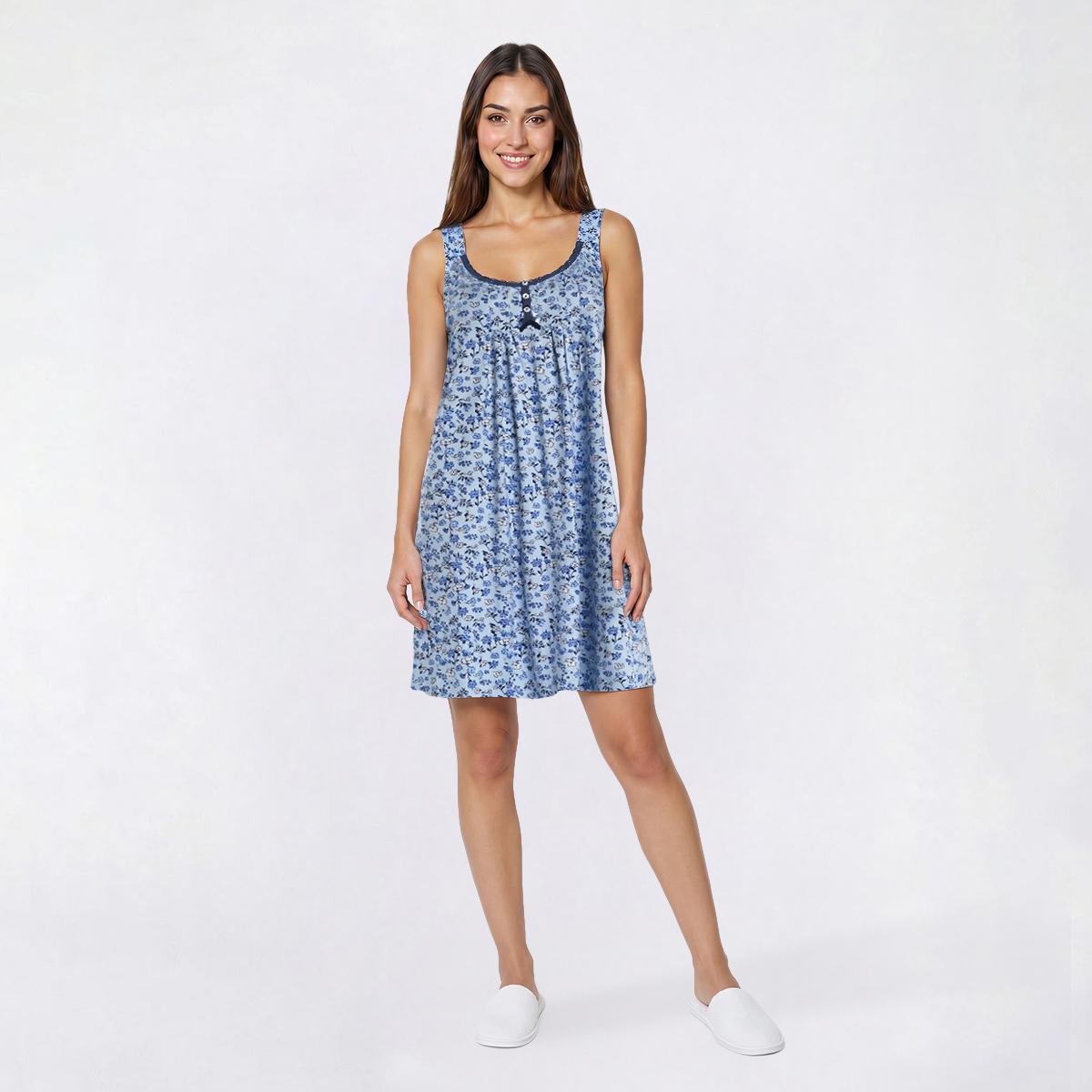 Click here for Womens Rene Rofe Sleeveless Ditsy Floral Lace Trim... prices