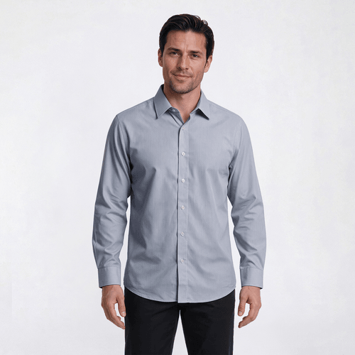 Click here for Mens Bill Blass Thin Stripe Modern Fit Microfiber... prices