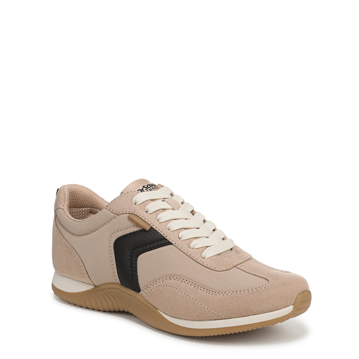 Dr. Scholls Womens Good Ol Days Lace Up Sneakers - Brown Fabric