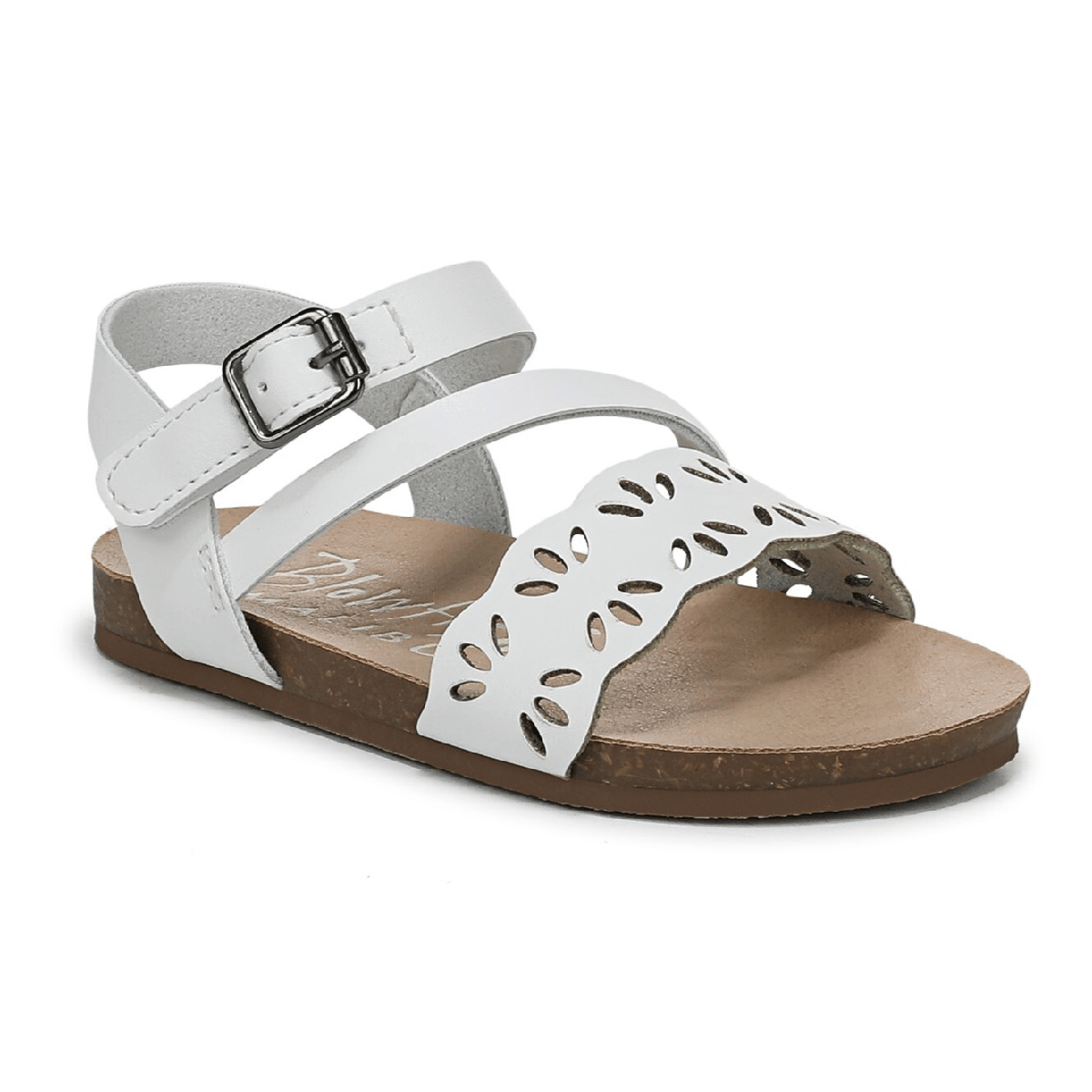 Click here for Little Girls Blowfish Malibu Giddy Up-T Footbed Sa... prices