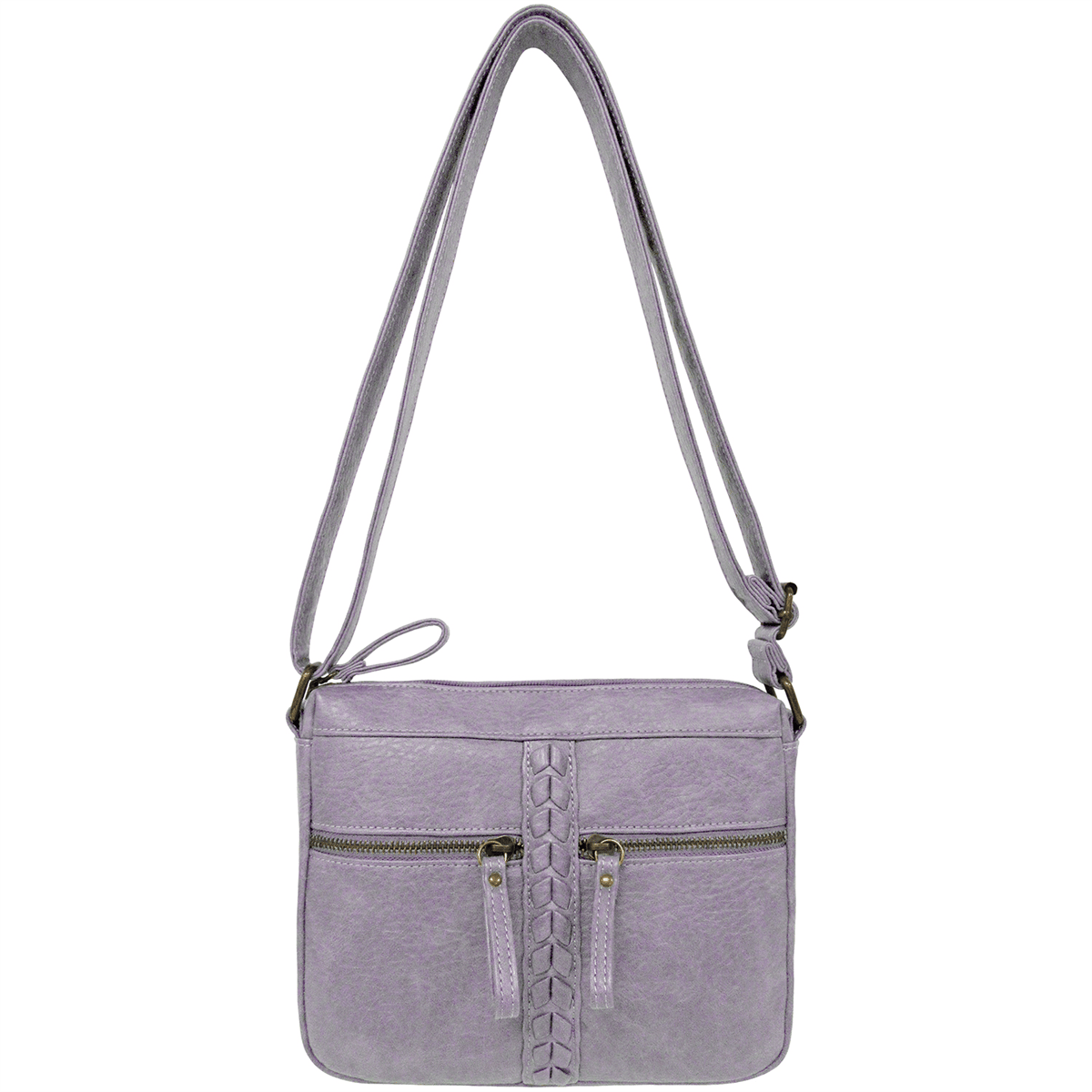 Click here for Bueno Antique Washed Braid Crossbody prices