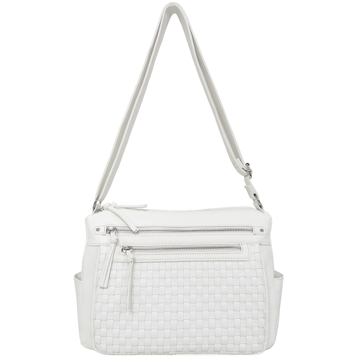 Click here for Bueno Smooth Washed Woven Hobo prices