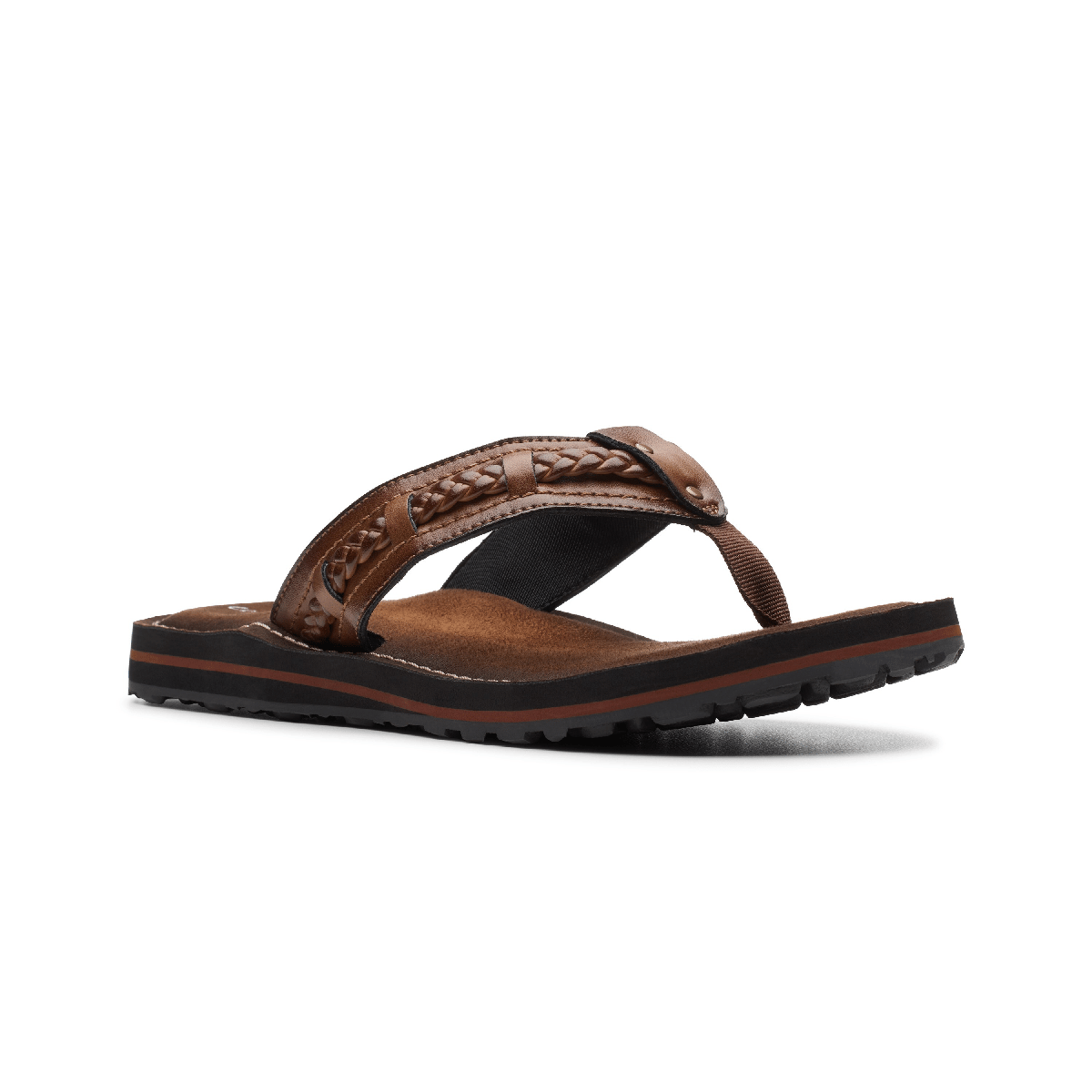 Click here for Womens Clarks(R) Collection Fenner Nerice Flip Flo... prices