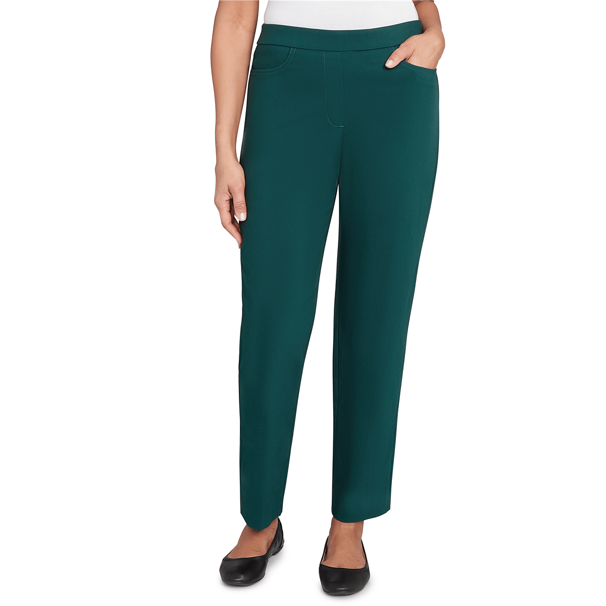 Click here for Womens Alfred Dunner Classics Stretch Casual Pants... prices