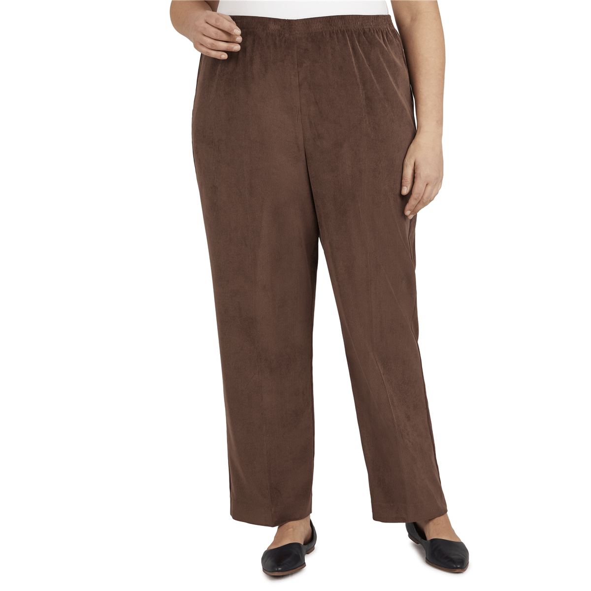 Click here for Plus Size Alfred Dunner Classics Corduroy Casual P... prices