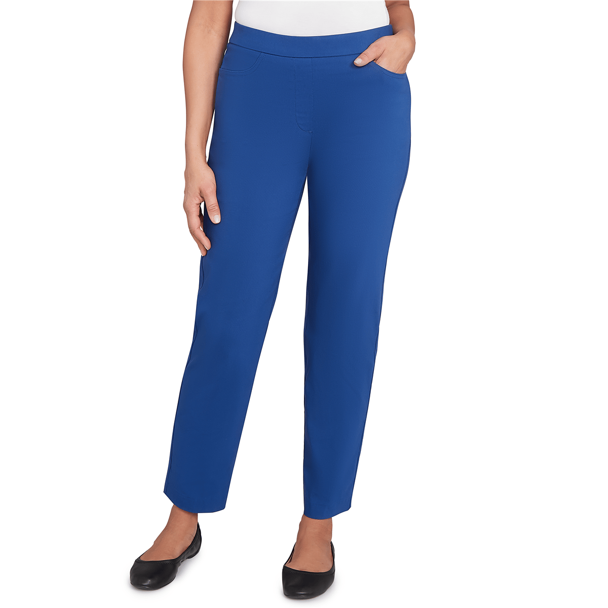 Click here for Petite Alfred Dunner Classics Allure Fitted Casual... prices