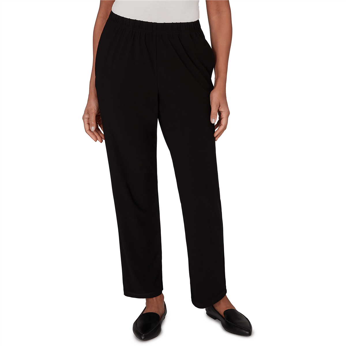 Click here for Womens Alfred Dunner Classics Crepe Casual Pants prices