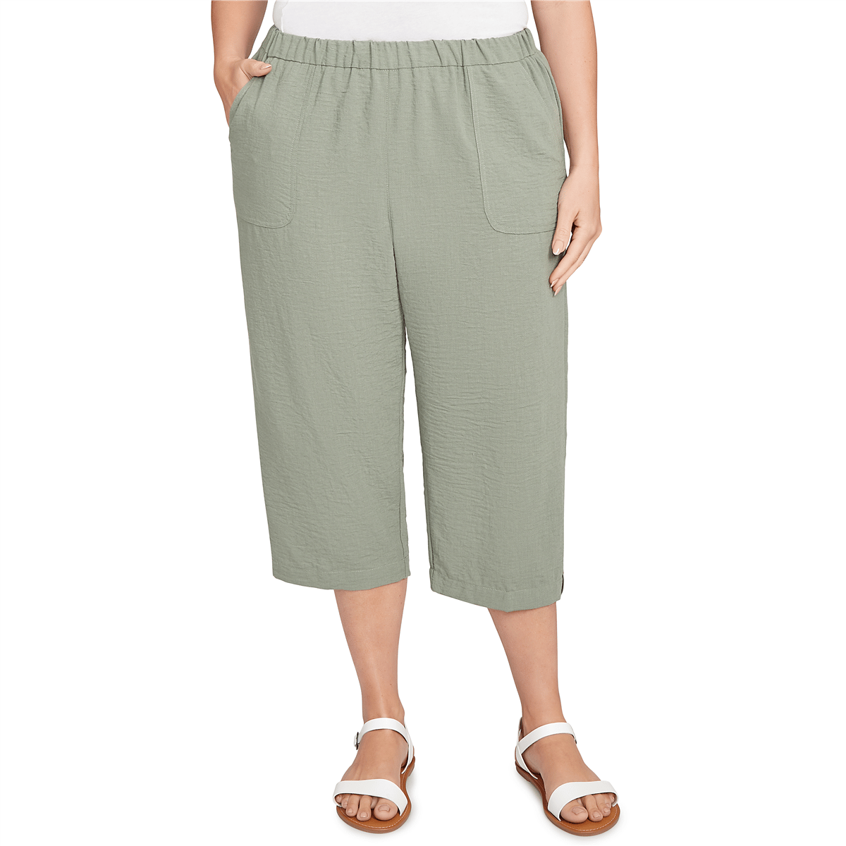 Click here for Plus Size Alfred Dunner Copper Canyon Patch Pocket... prices