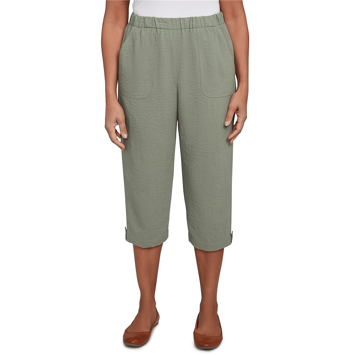 Click here for Petite Alfred Dunner Copper Canyon Patch Pocket So... prices