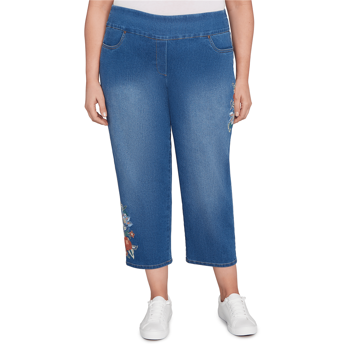 Click here for Plus Size Alfred Dunner El Paso Embroidered Denim... prices