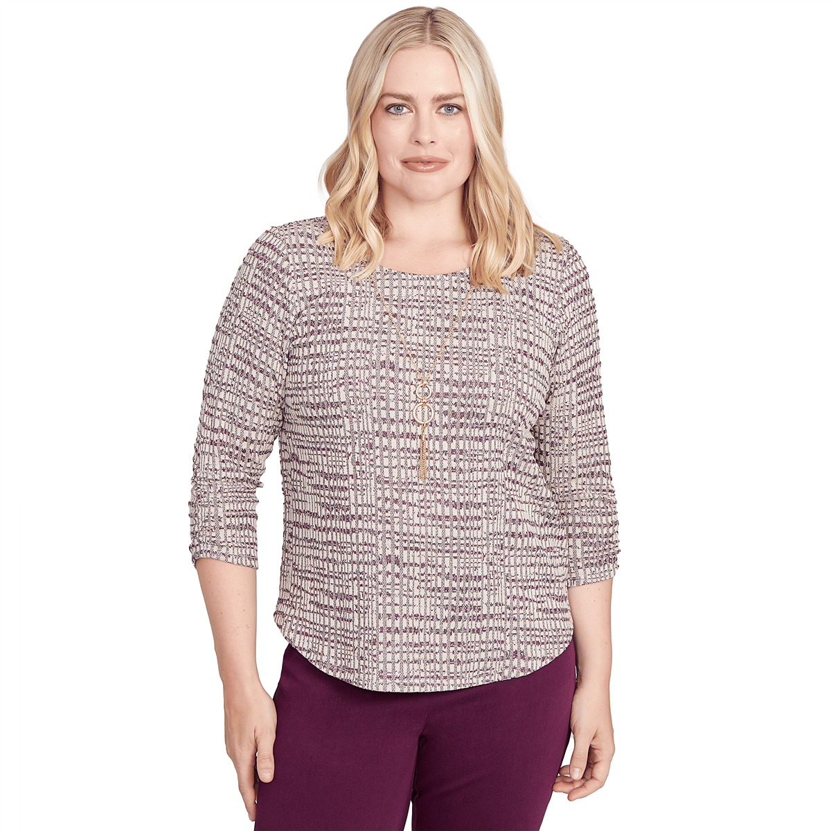 Click here for Womens Alfred Dunner Urban Legend Shimmer Space Dy... prices