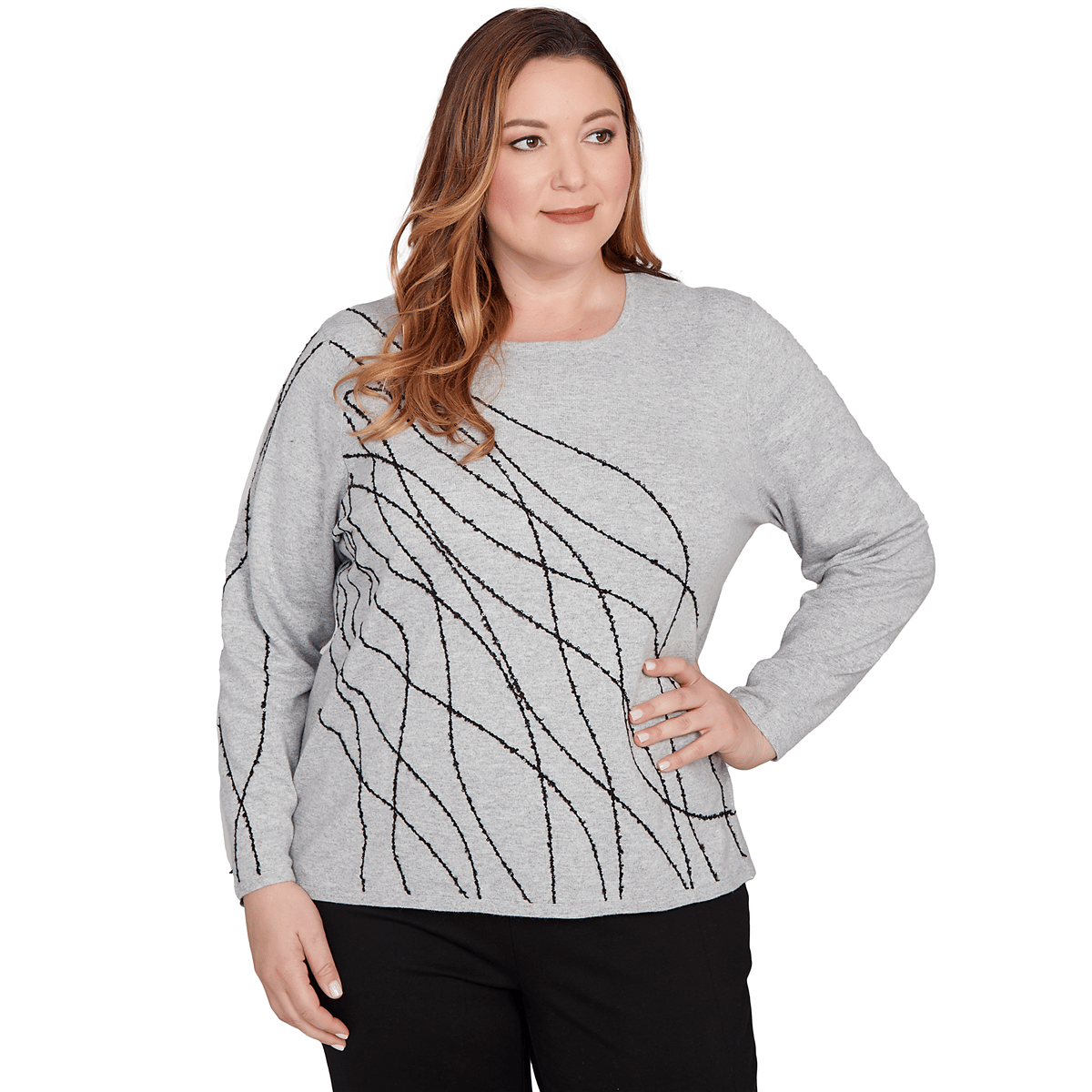 Click here for Plus Size Alfred Dunner Jet Setter Abstract Cordin... prices