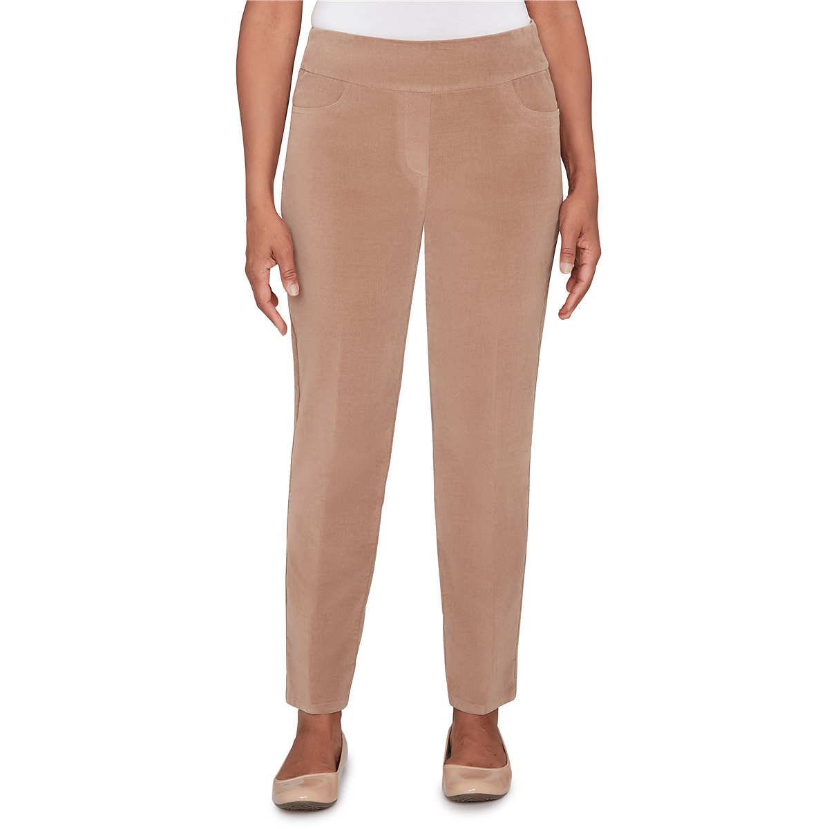 Petite Alfred Dunner Vienna Corduroy Short Length Pants