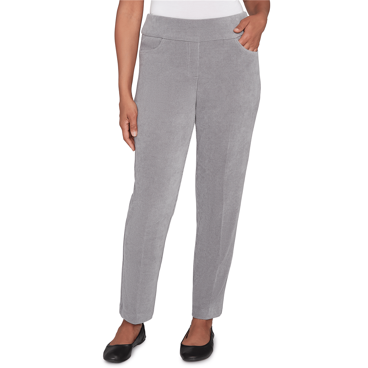 Click here for Petite Alfred Dunner Vienna Pull On Corduroy Casua... prices