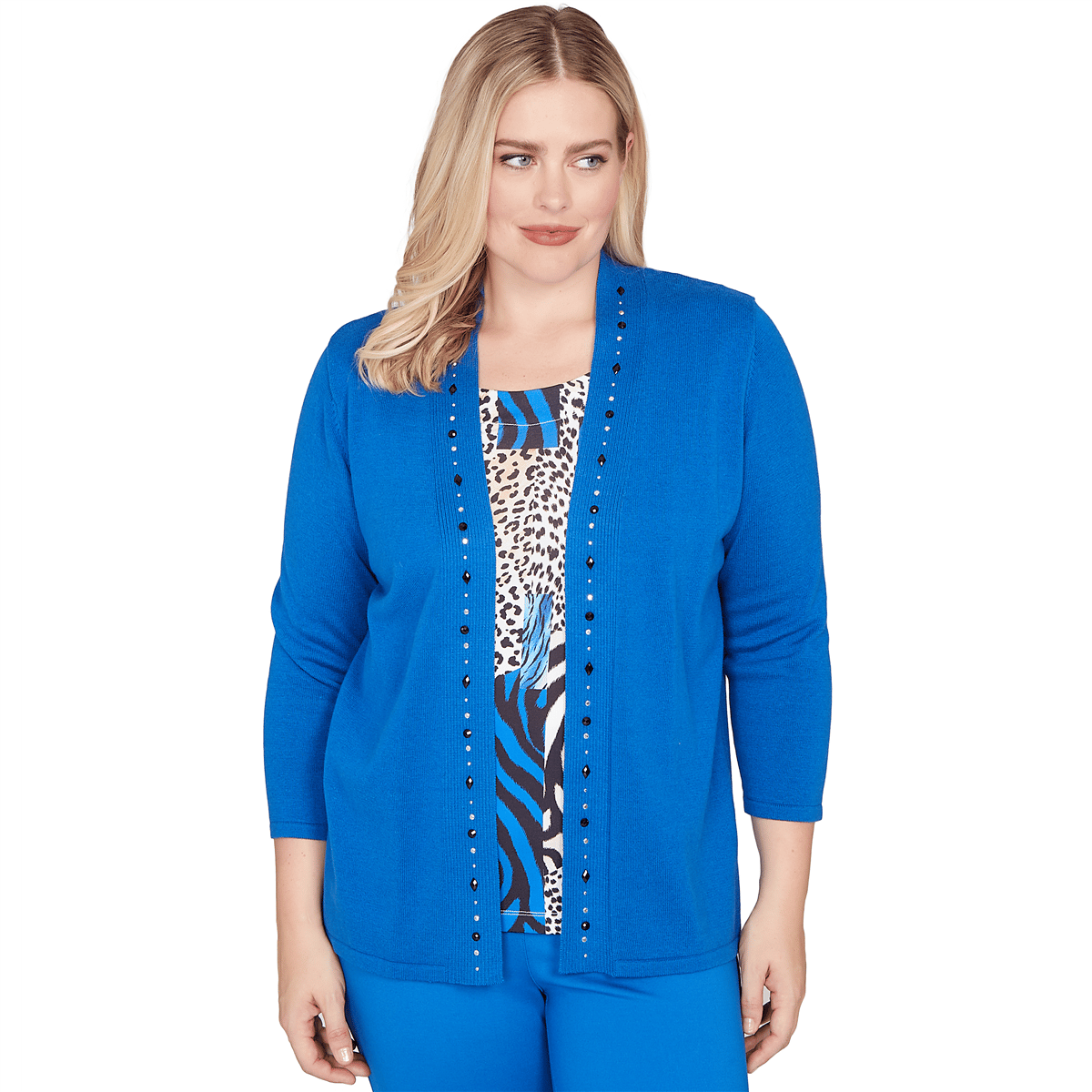 Click here for Womens Alfred Dunner Barcelona Two In One Animal B... prices