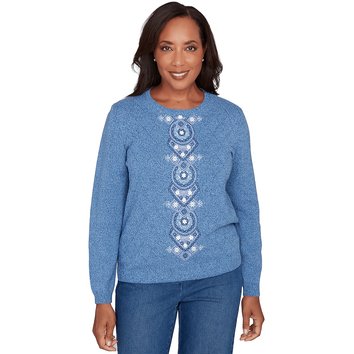 Click here for Petite Alfred Dunner Hilton Head Medallion Embroid... prices