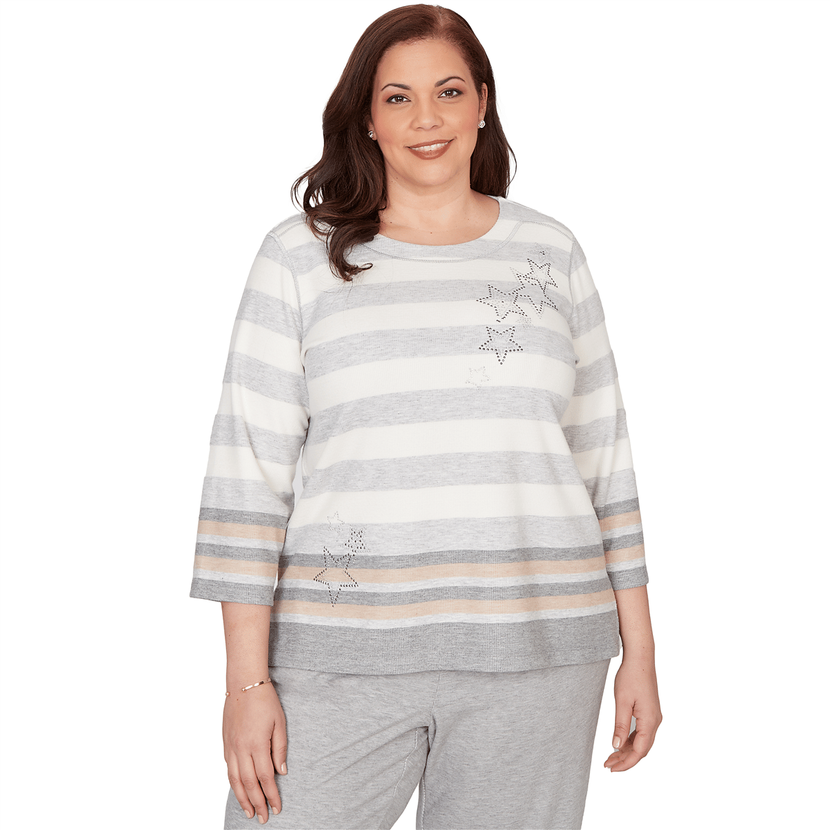 Click here for Plus Size Alfred Dunner Comfort & Joy Star and Str... prices