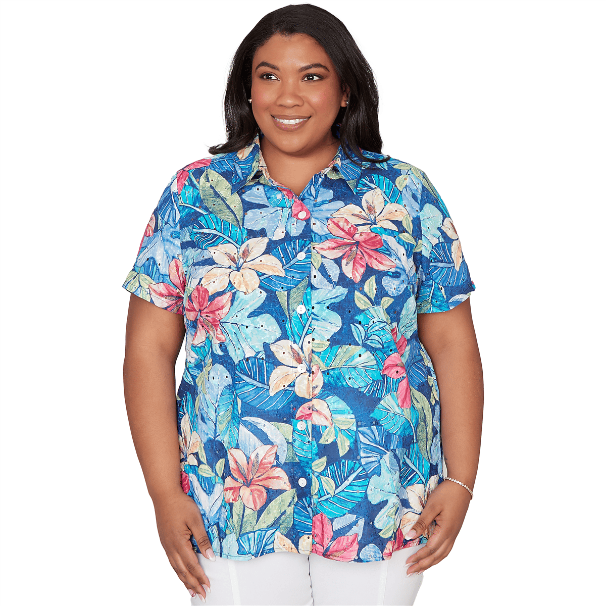 Click here for Plus Size Alfred Dunner The Royal Treatment Floral... prices