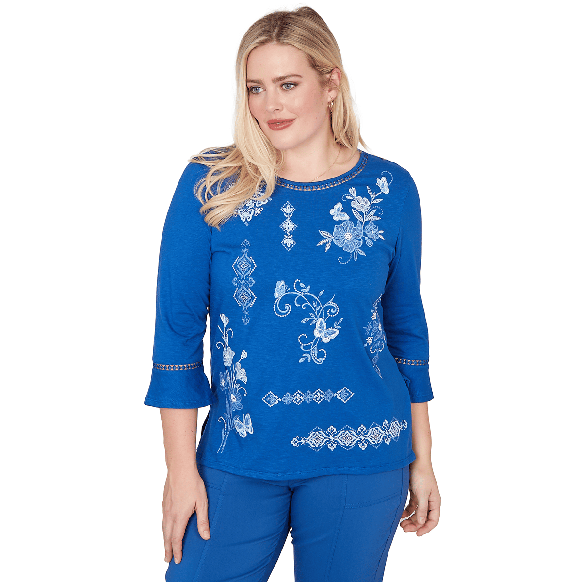 Click here for Plus Size Alfred Dunner The Royal Treatment Embroi... prices