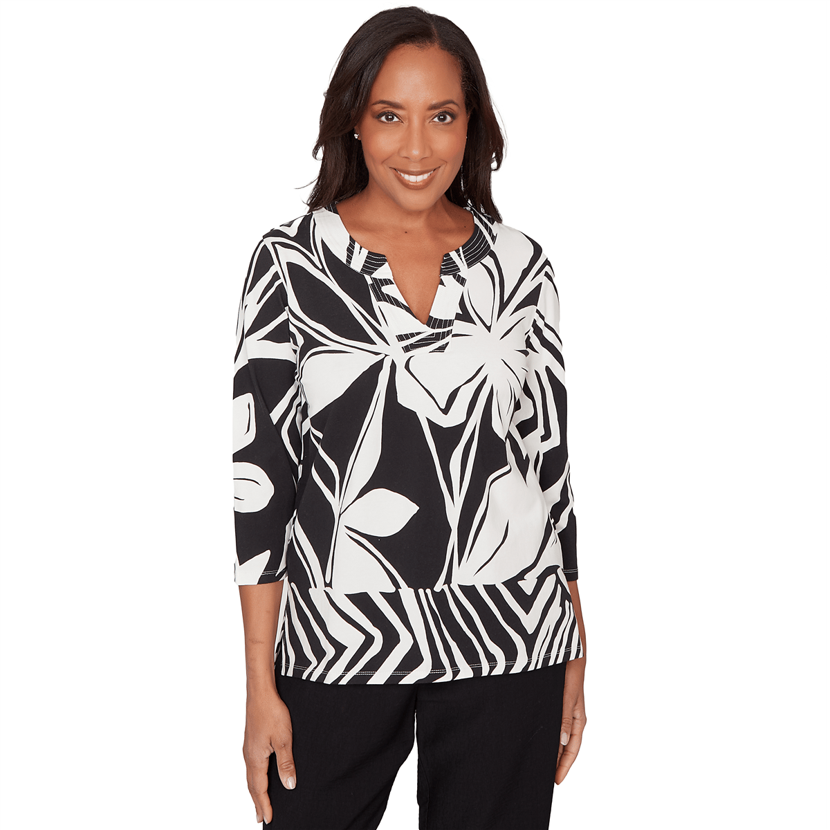 Click here for Womens Alfred Dunner Crowd Pleaser Dramatic Floral... prices