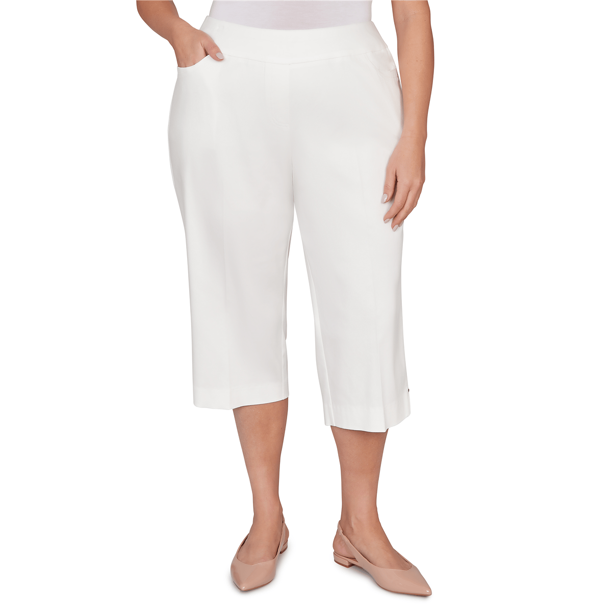 Click here for Plus Size Alfred Dunner Resort Living Smooth Waist... prices