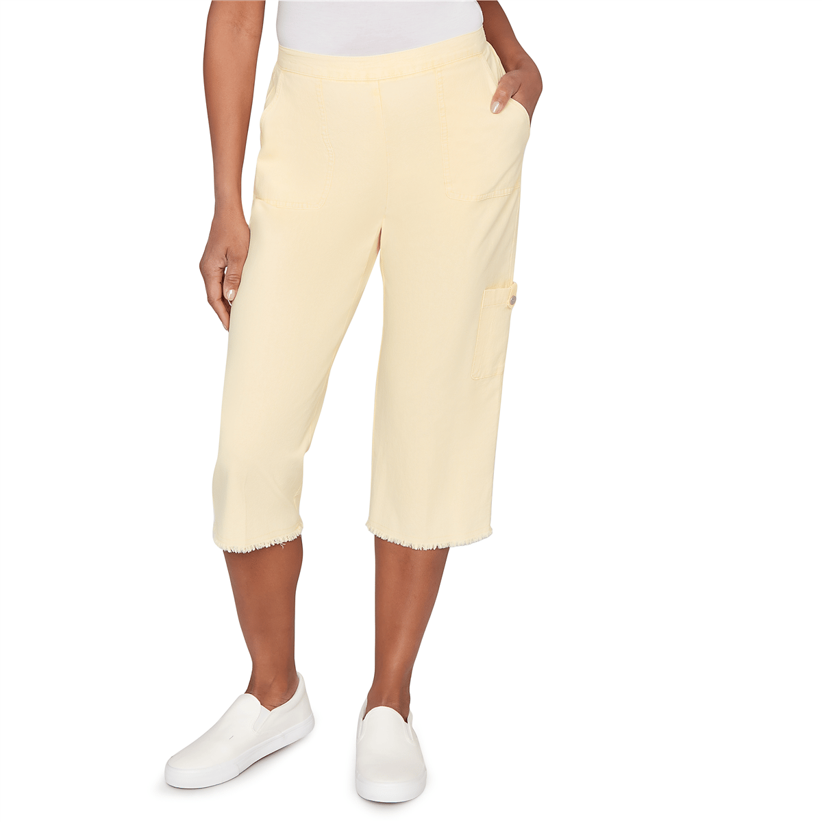 Click here for Petite Alfred Dunner Out Of The Blue Straight Leg... prices