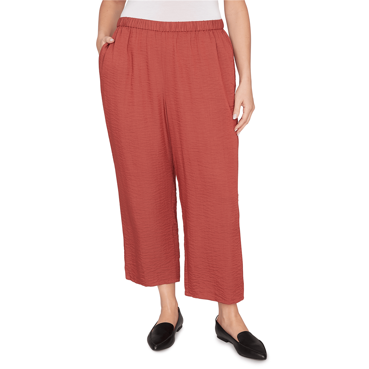 Click here for Plus Size Alfred Dunner Spice Market Wide Leg Pull... prices