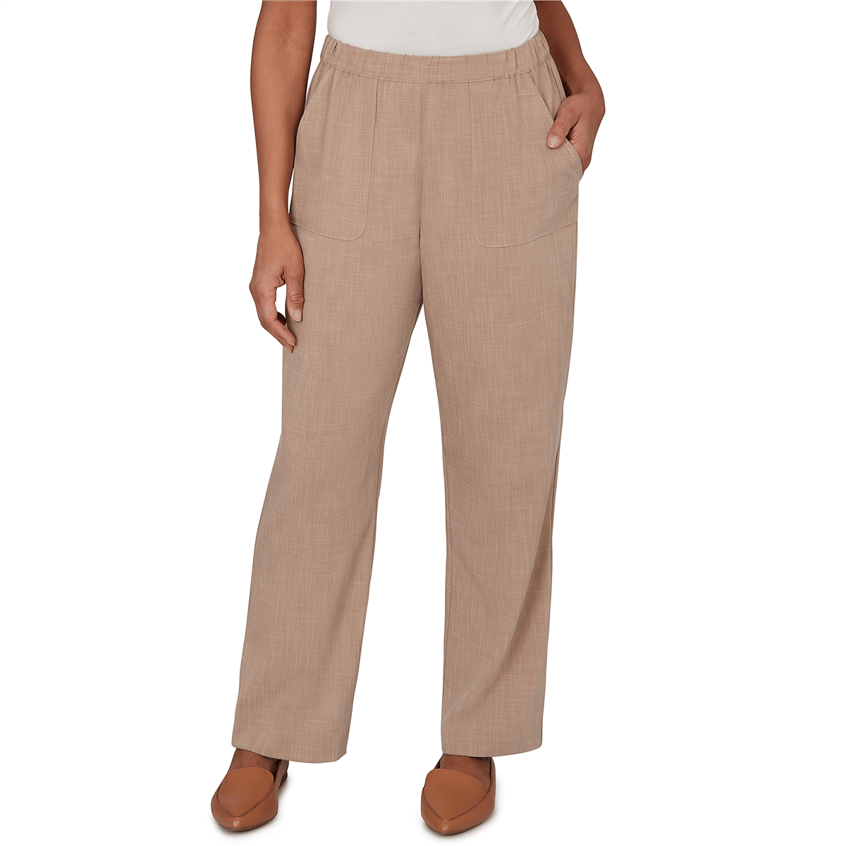 Click here for Womens Alfred Dunner Grand Bazaar Pull On Pants -... prices