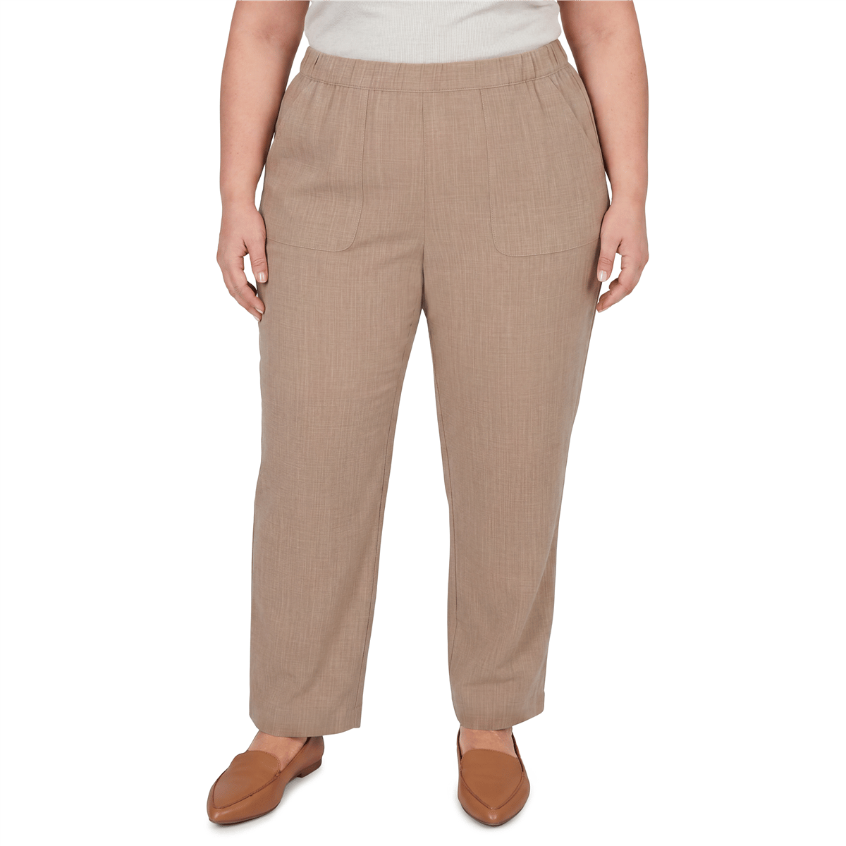 Click here for Plus Size Alfred Dunner Grand Bazaar Pull On Pants... prices