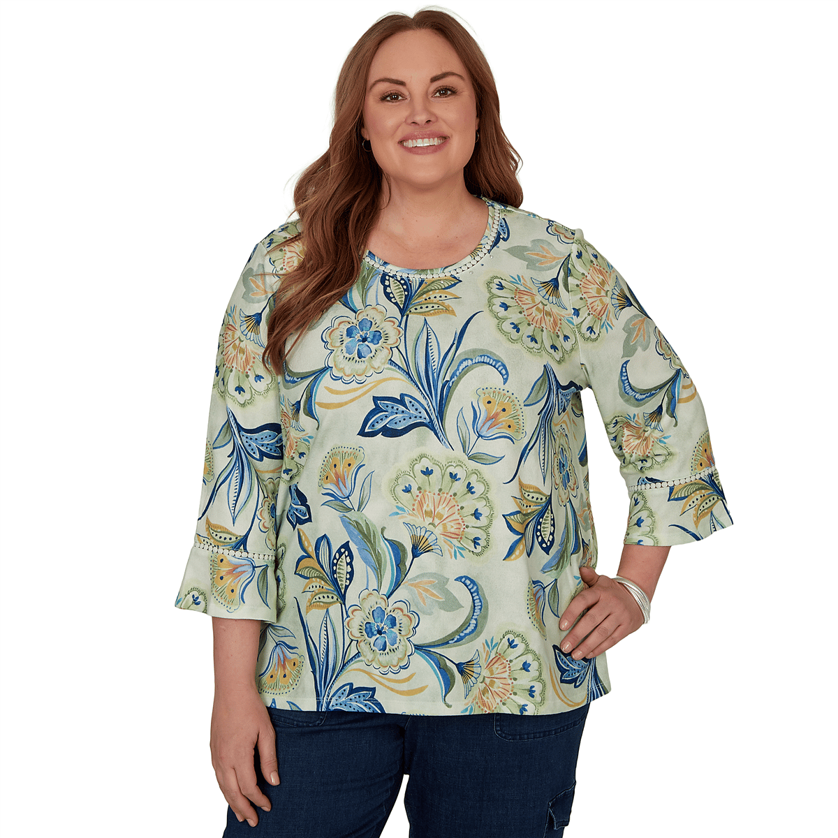 Click here for Plus Size Alfred Dunner Indigo Girls Bold Meadow F... prices