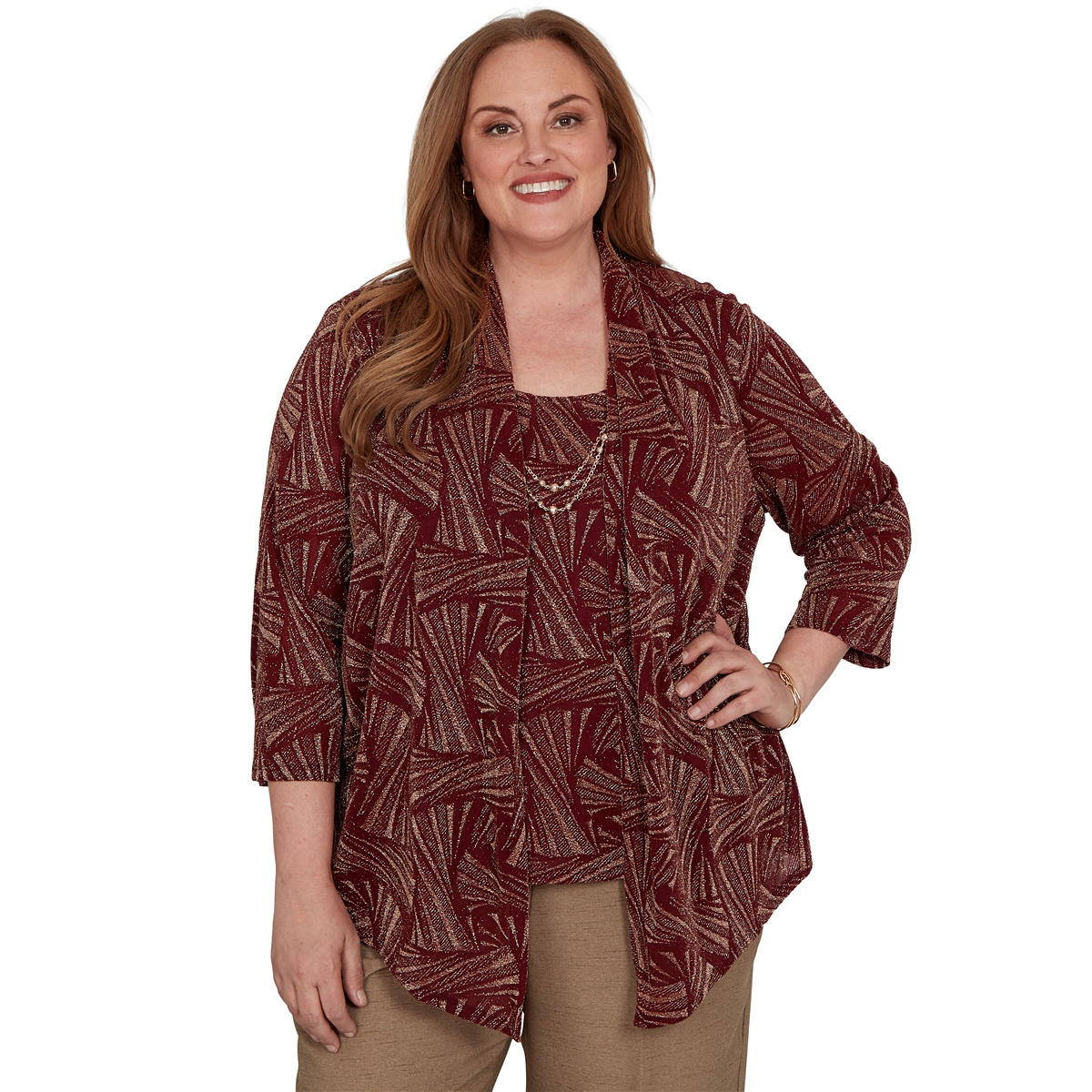 Click here for Plus Size Alfred Dunner Union Square Shimmer Two i... prices