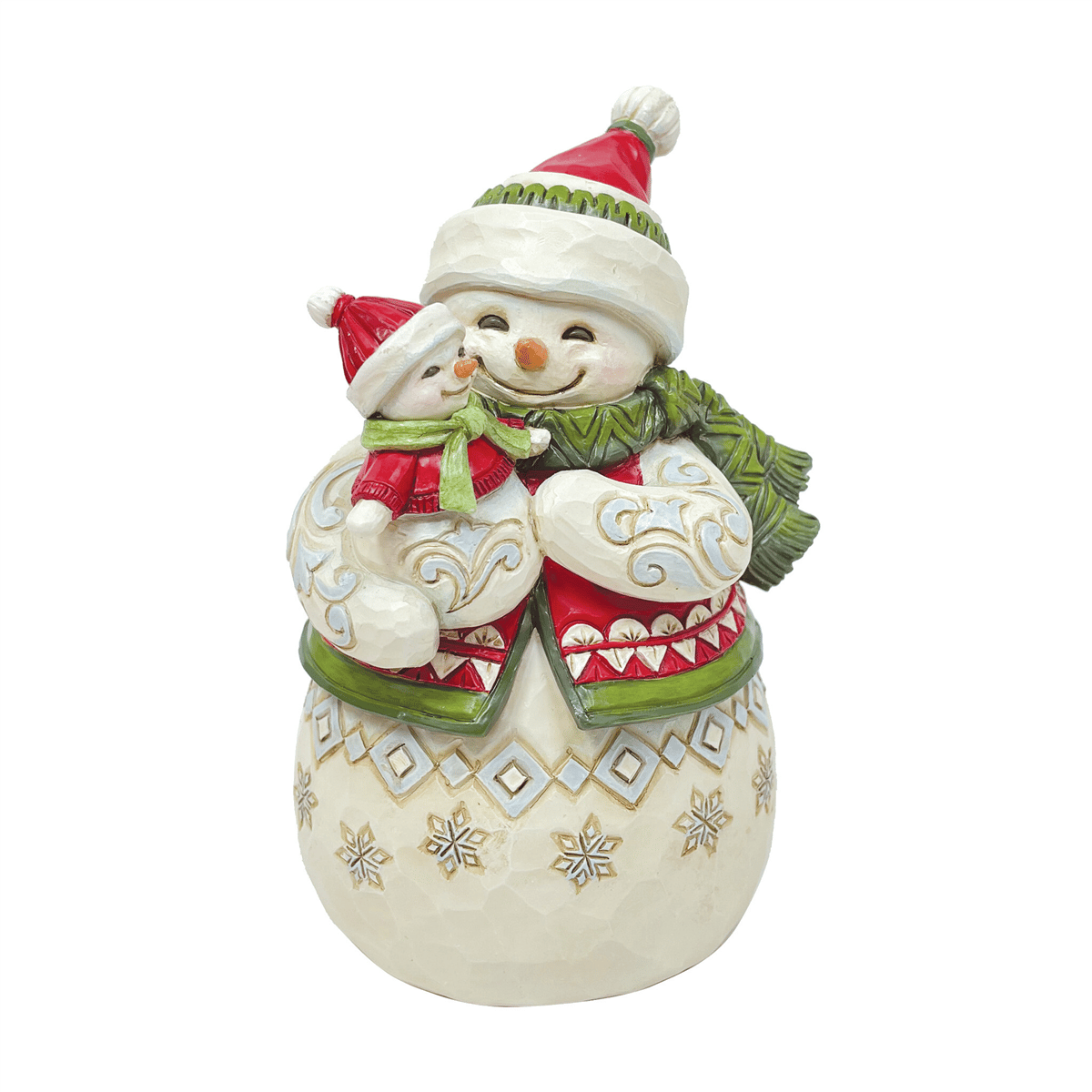 Click here for Jim Shore Heartwood Creek Snowmom with Snowbaby Fi... prices