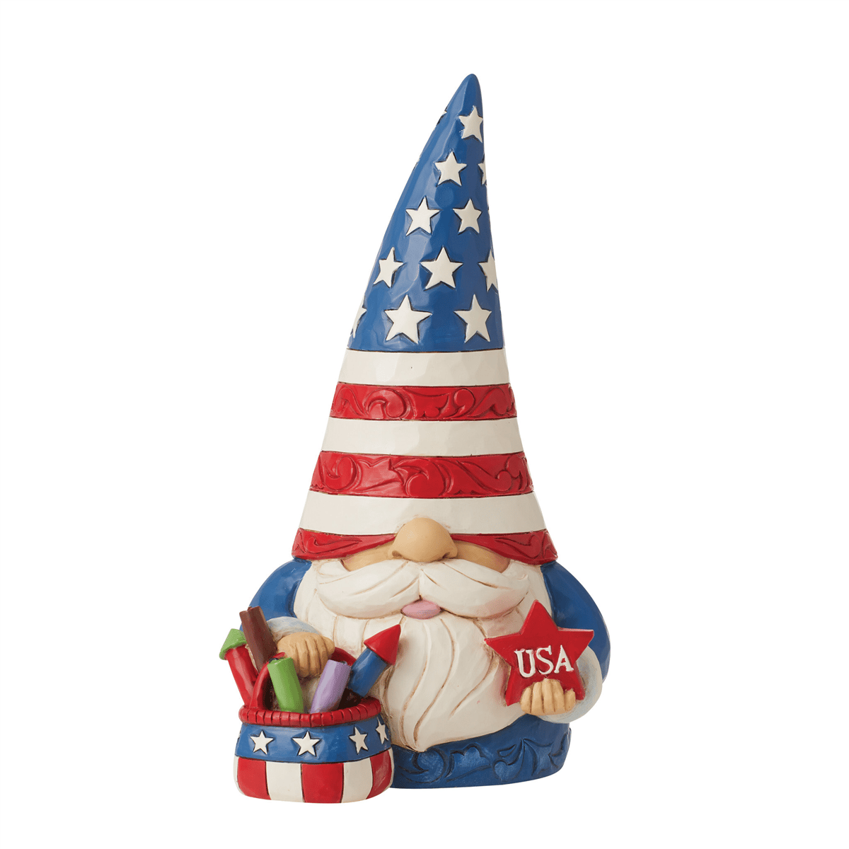 Click here for Jim Shore Heartwood Creek Patriotic Gnome Firework... prices