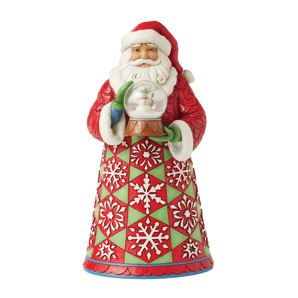 Click here for Jim Shore Heartwood Creek Santa Holding Mini Globe... prices