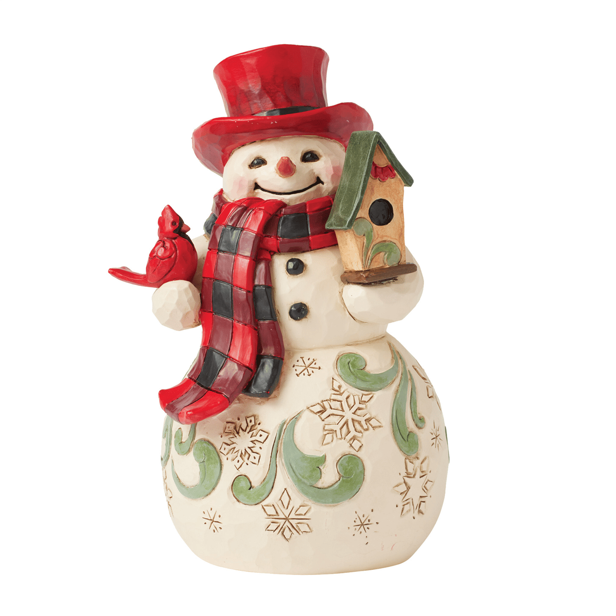 Click here for Jim Shore Heartwood Creek Highland Glen Snowman Ha... prices