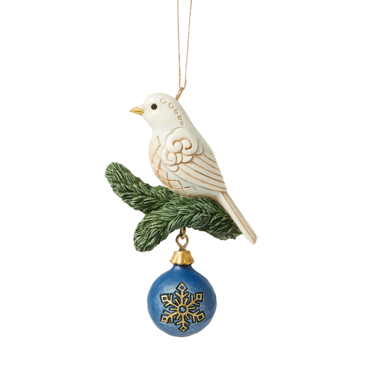Click here for Jim Shore Heartwood Creek Blue & Gold Dove Christm... prices