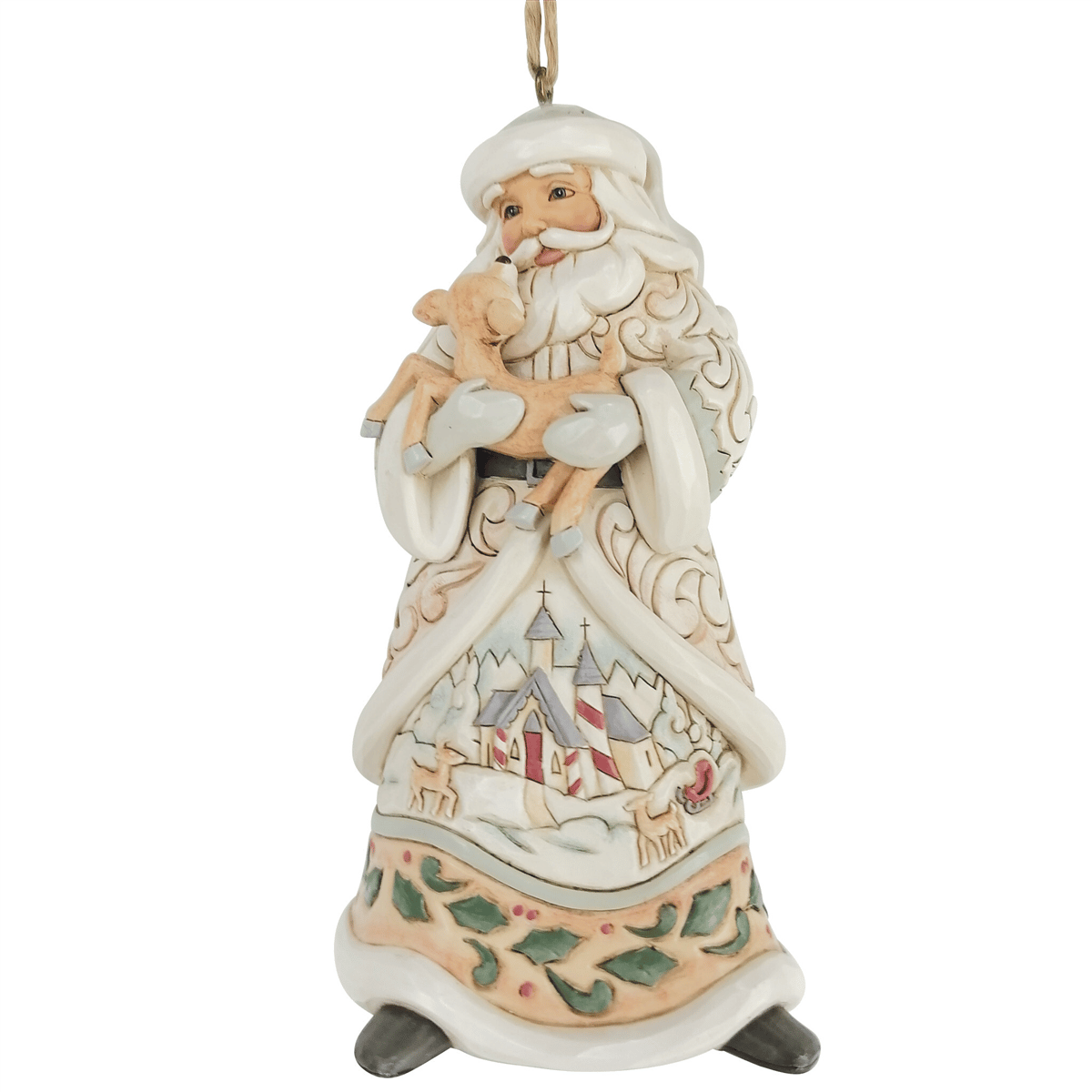Click here for Jim Shore Heartwood Creek Santa with Fawn Christma... prices