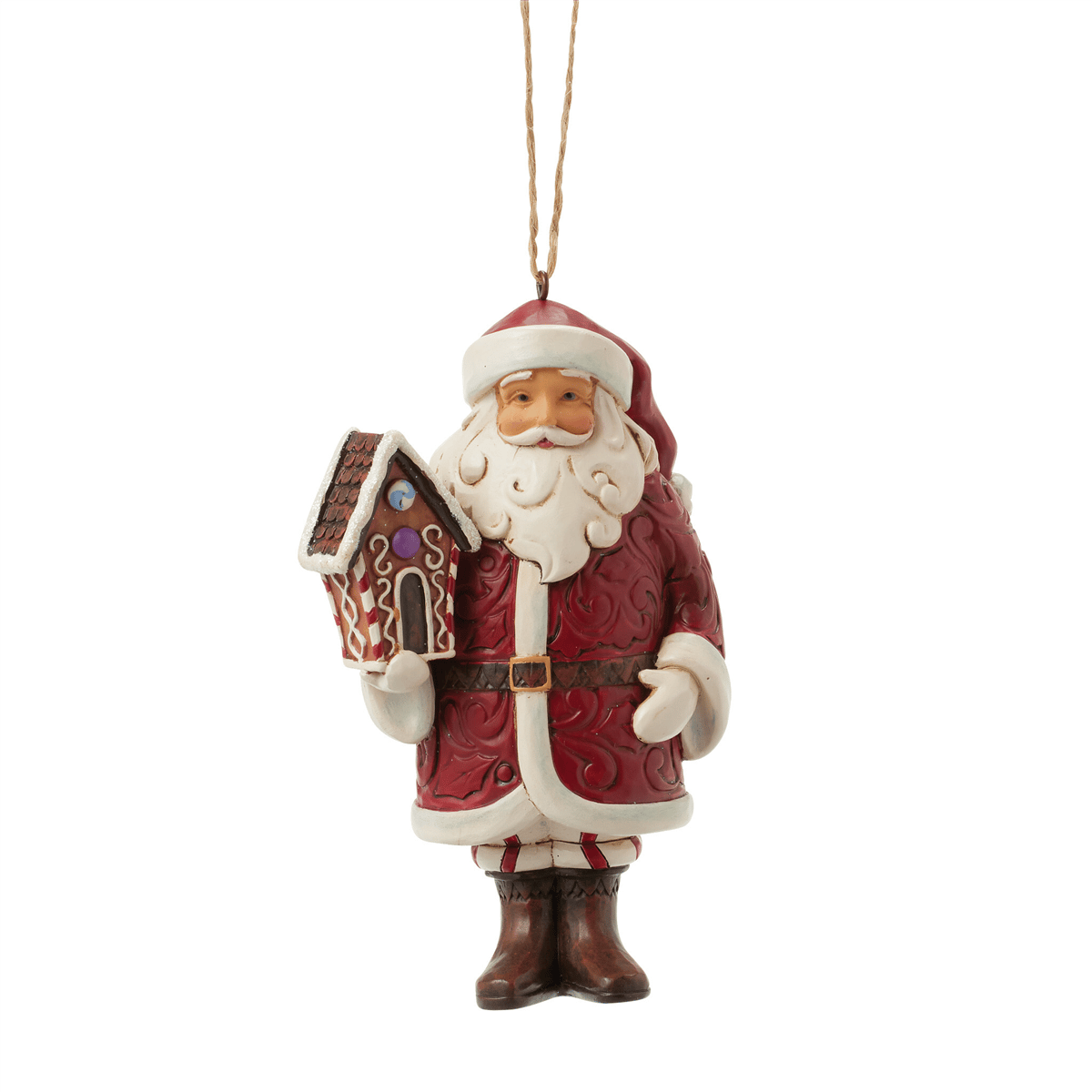 Click here for Jim Shore Heartwood Creek Gingerbread Santa Christ... prices