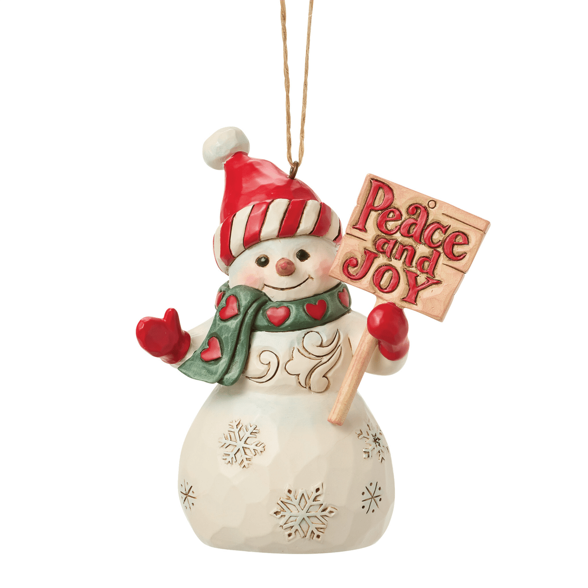 Click here for Jim Shore Heartwood Creek Snowman Peace & Joy Chri... prices