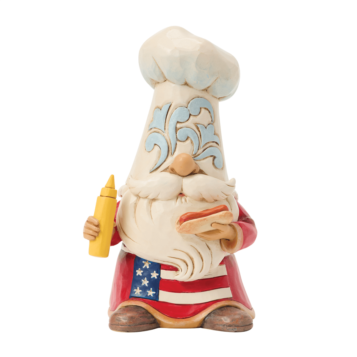 Click here for Jim Shore Heartwood Creek Patriotic Grilling Gnome... prices