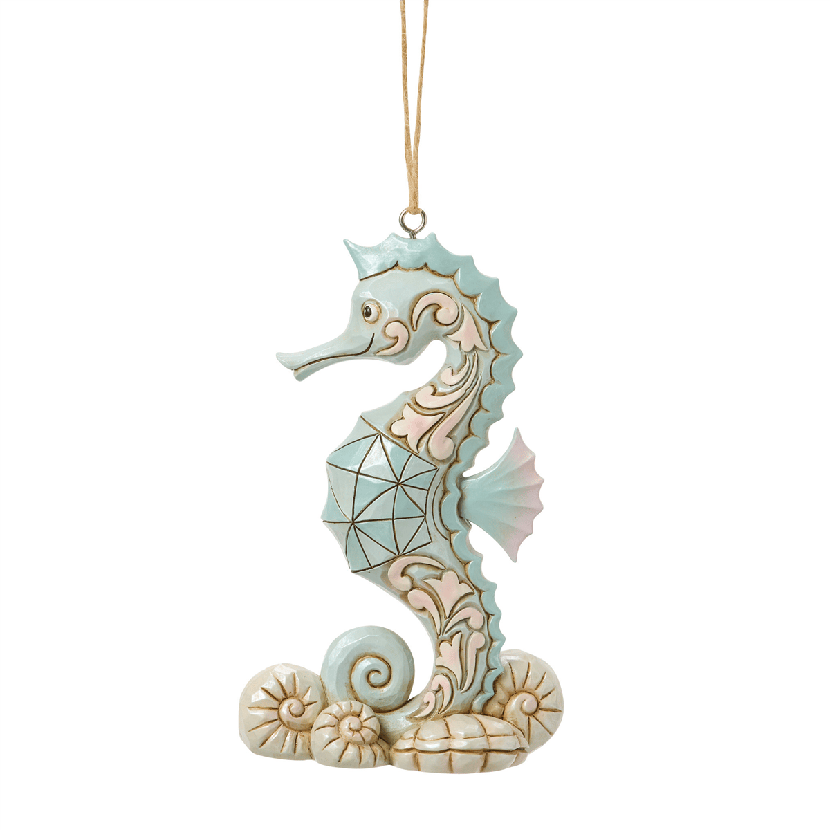 Click here for Jim Shore Heartwood Creek Sea Horse Hanging Christ... prices