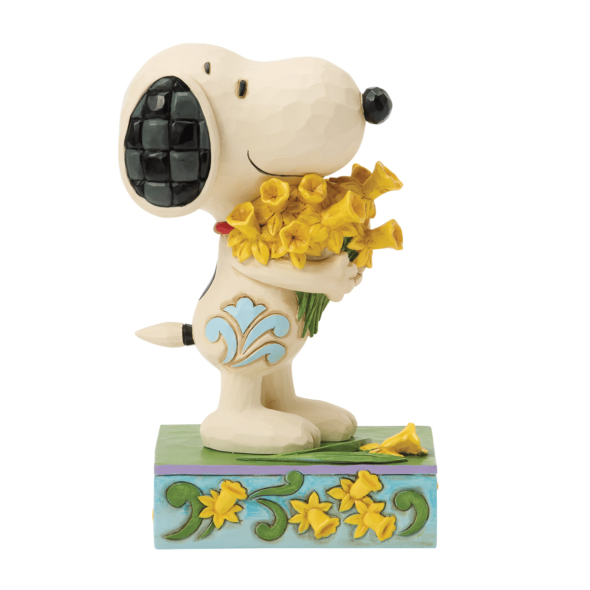 Click here for Jim Shore Peanuts Snoopy with Daffodils Figurine prices