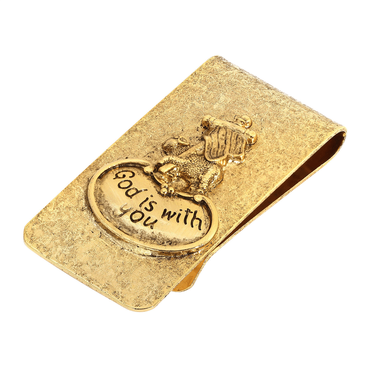 Click here for Symbols of Faith 14kt. Gold-Dipped God Is With You... prices
