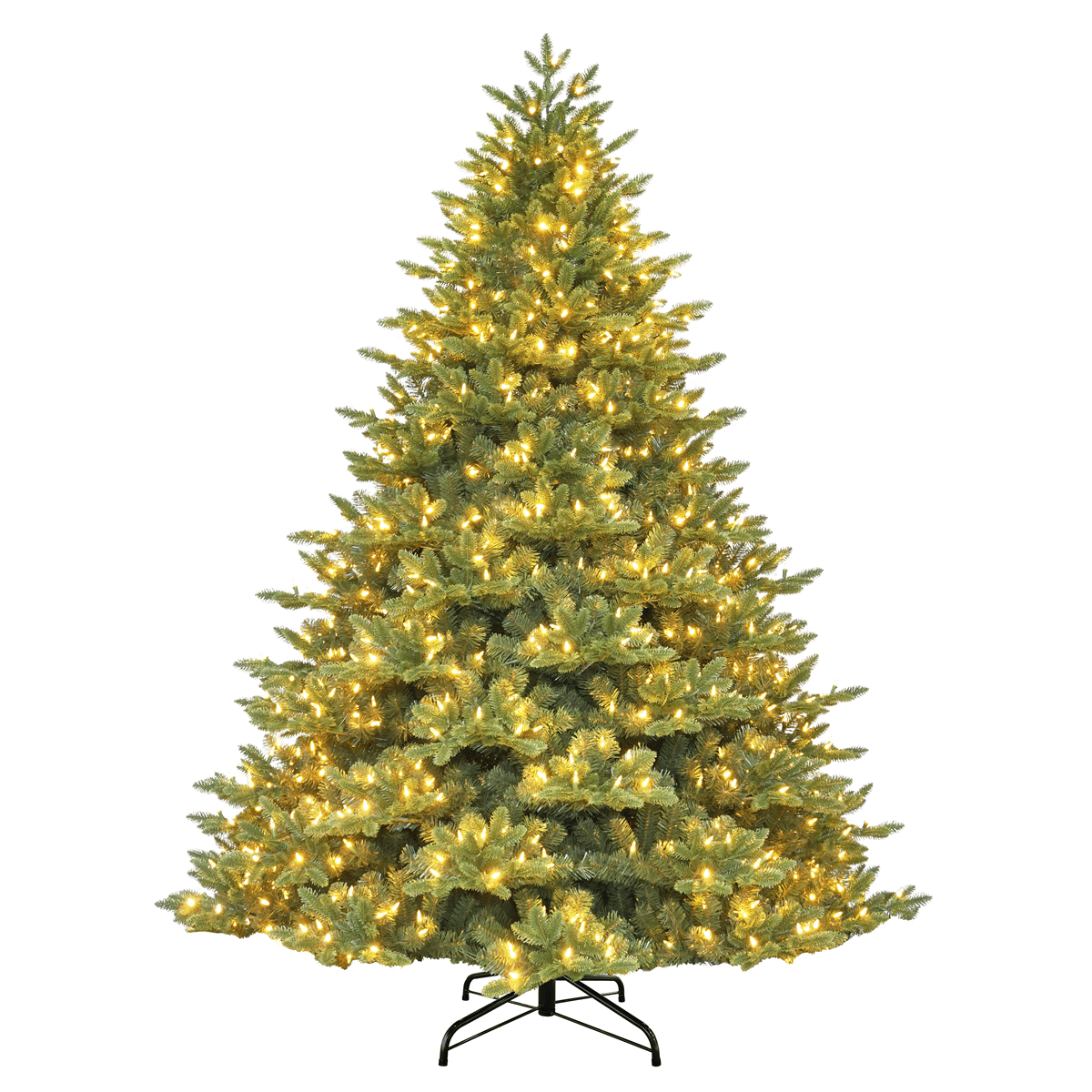 Click here for Puleo International 6.5ft. Pre-Lit Noble Fir Chris... prices