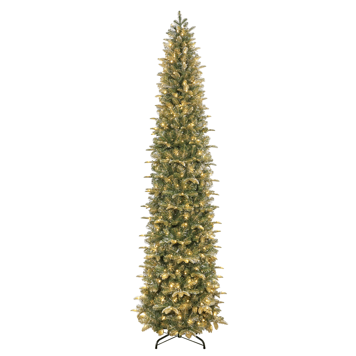 Click here for Puleo International 9ft. LED Yardley Spruce Pencil... prices