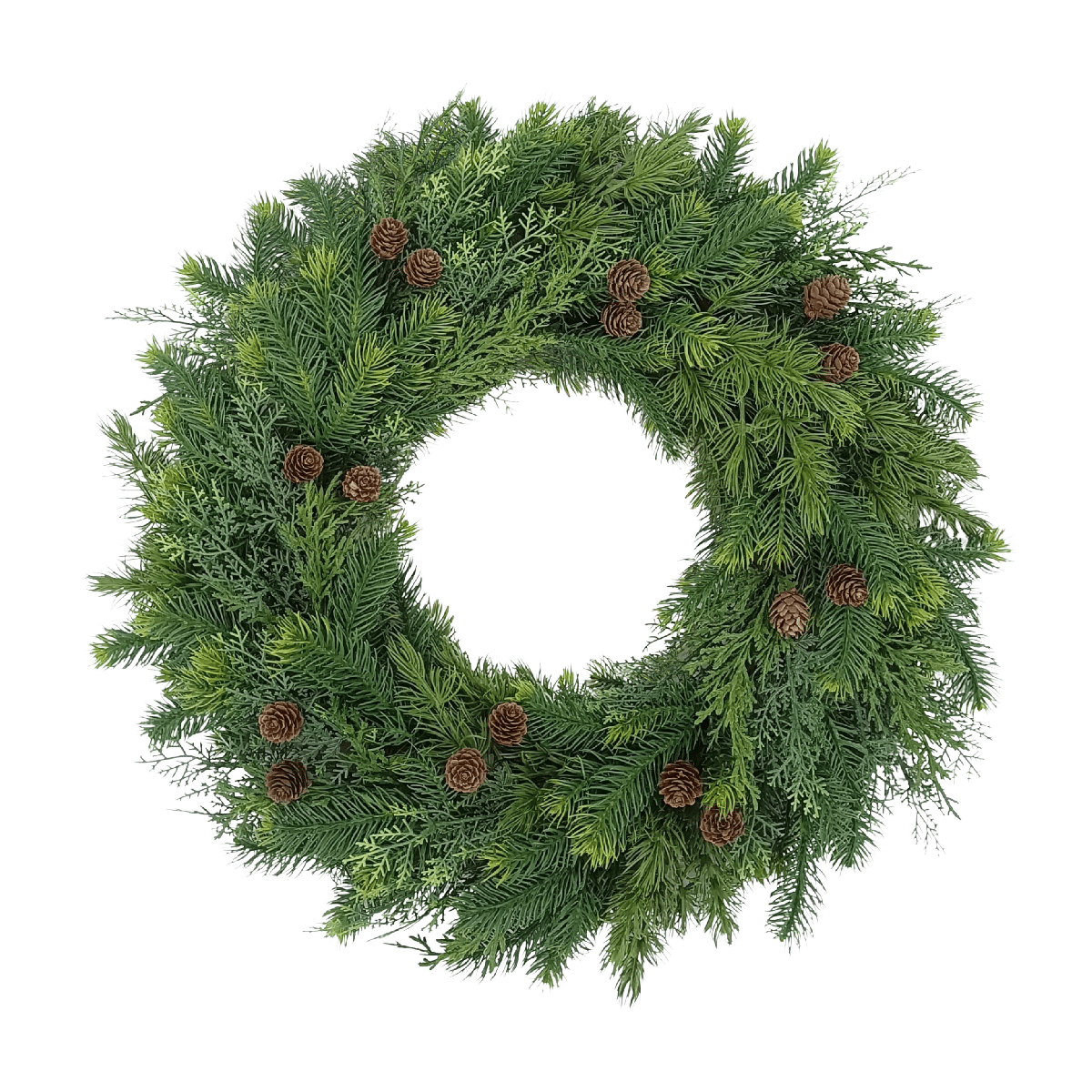 Click here for Puleo International Christmas Wreath with Soft Tip... prices