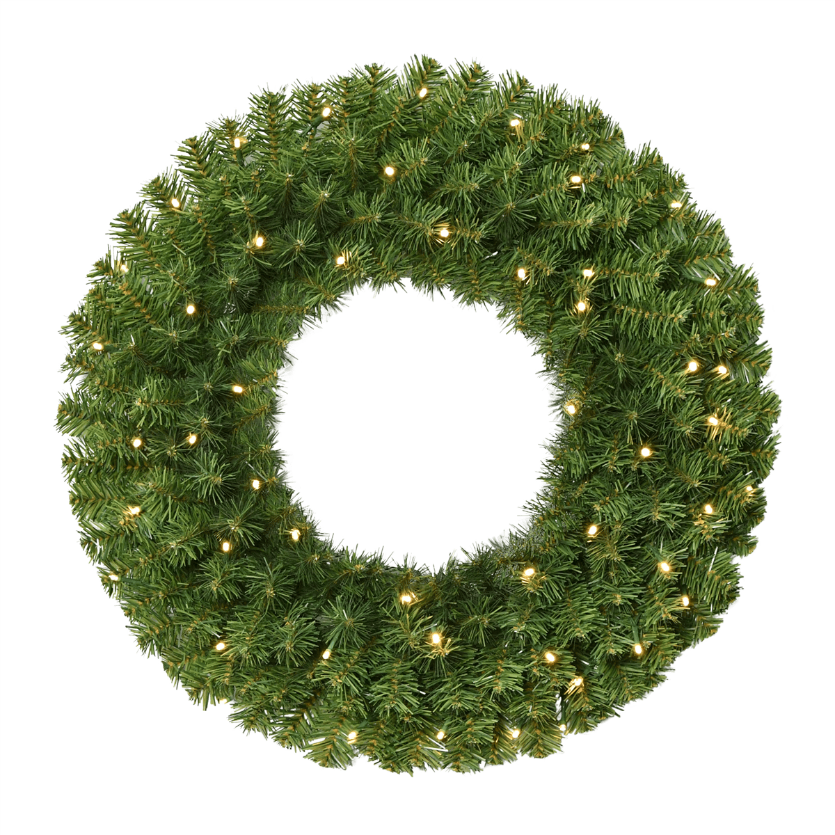 Click here for Puleo International 24in. Pre-Lit Christmas Wreath prices