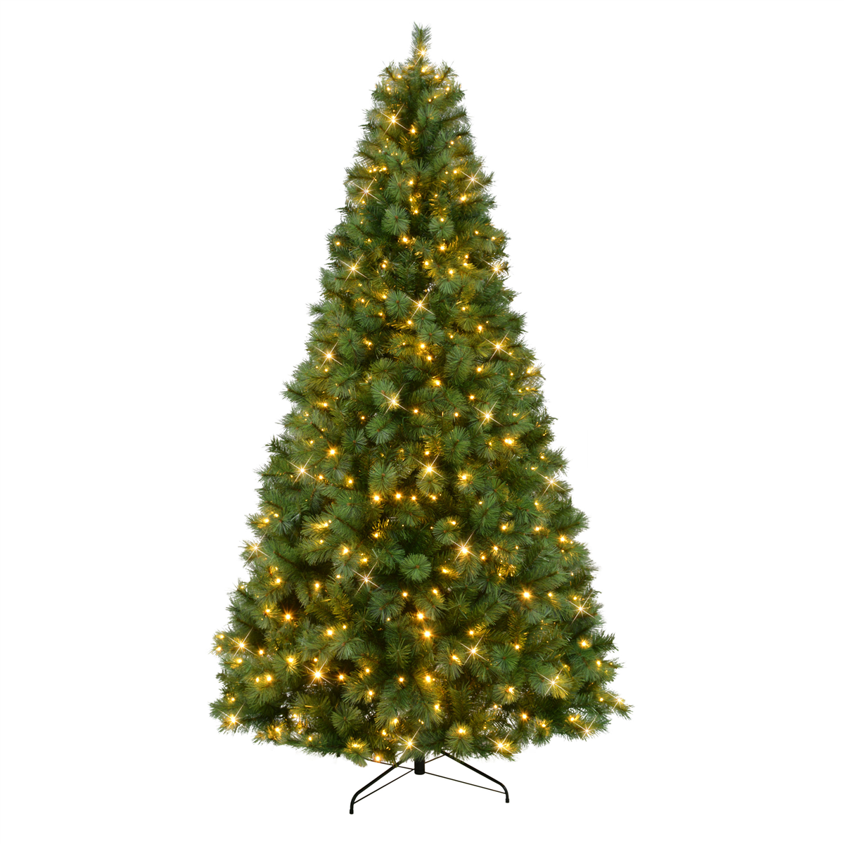 Click here for Puleo International 9ft. Pre-Lit LED Lights Wyomin... prices