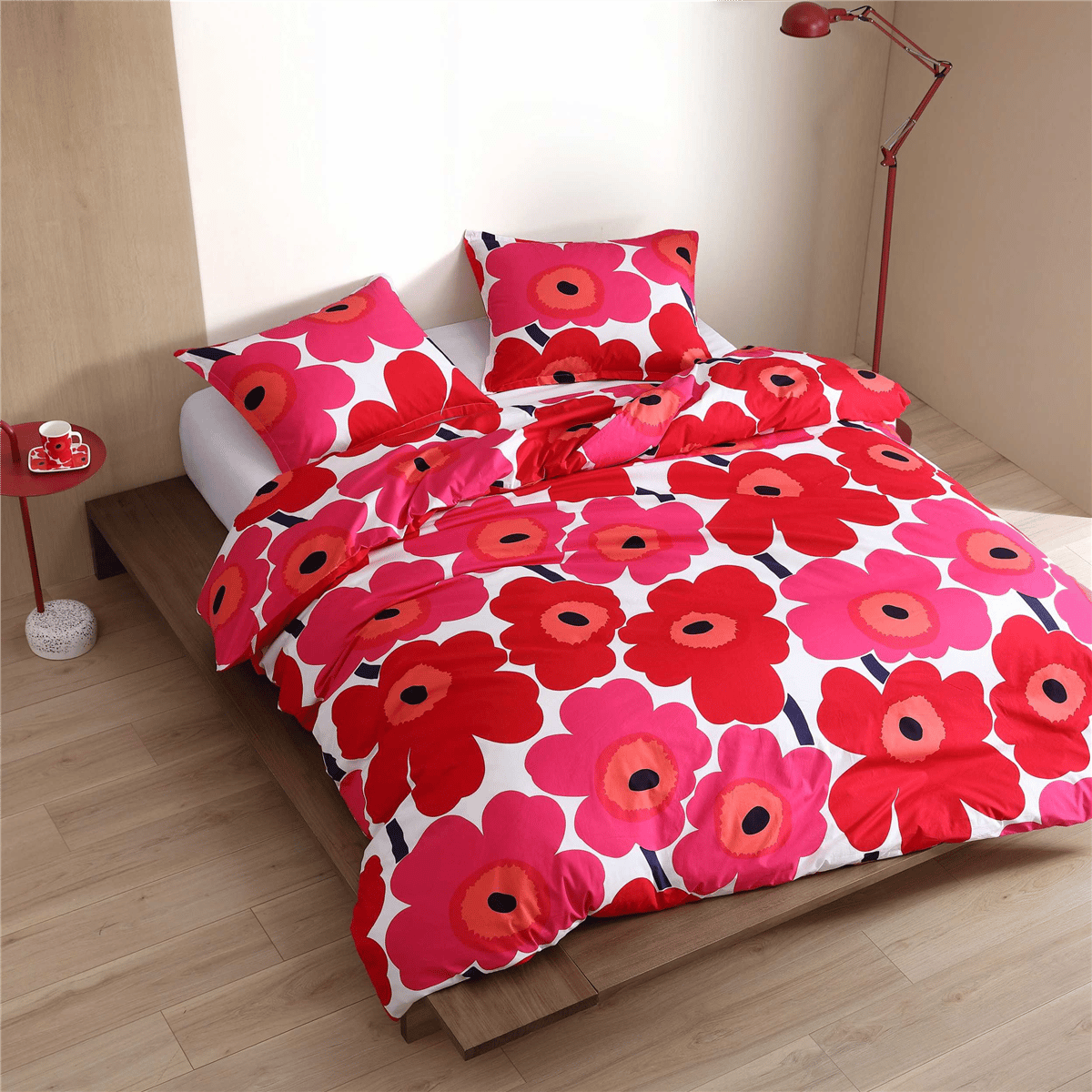 Click here for Marimekko Unikko Cotton Duvet Cover Set prices