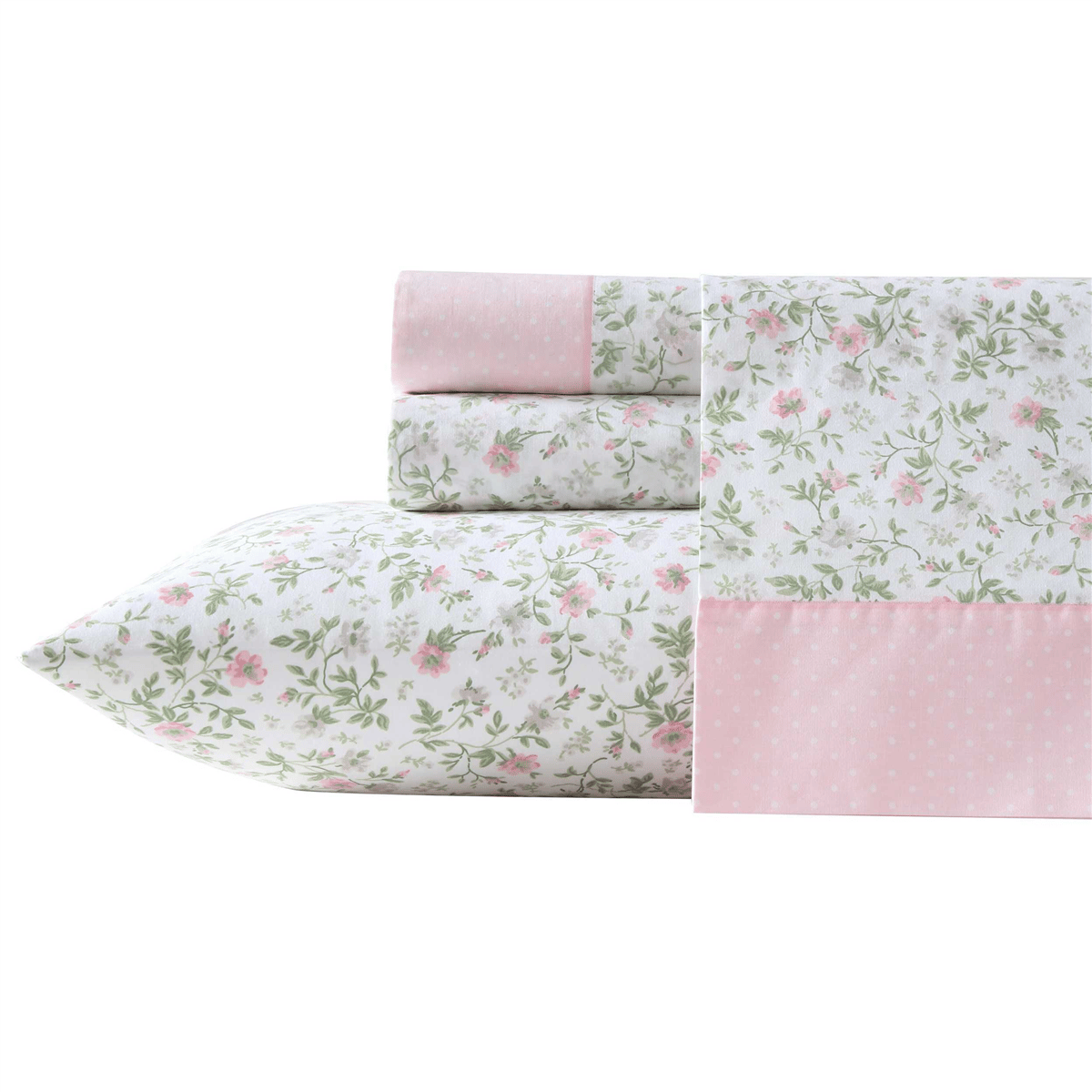 Click here for Laura Ashley(R) Bonnie Cotton Percale Sheet Set prices